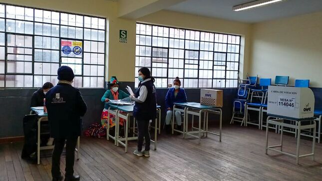 Onpe En Huánuco Se Instaló La Primera Mesa De Sufragio Noticias